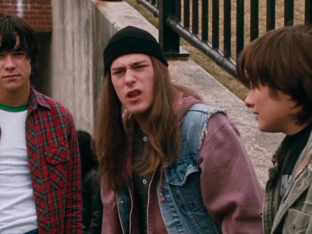 Man, that geek looks just like Jam. Man, that geek *is* Jam. HEY, DORK ...