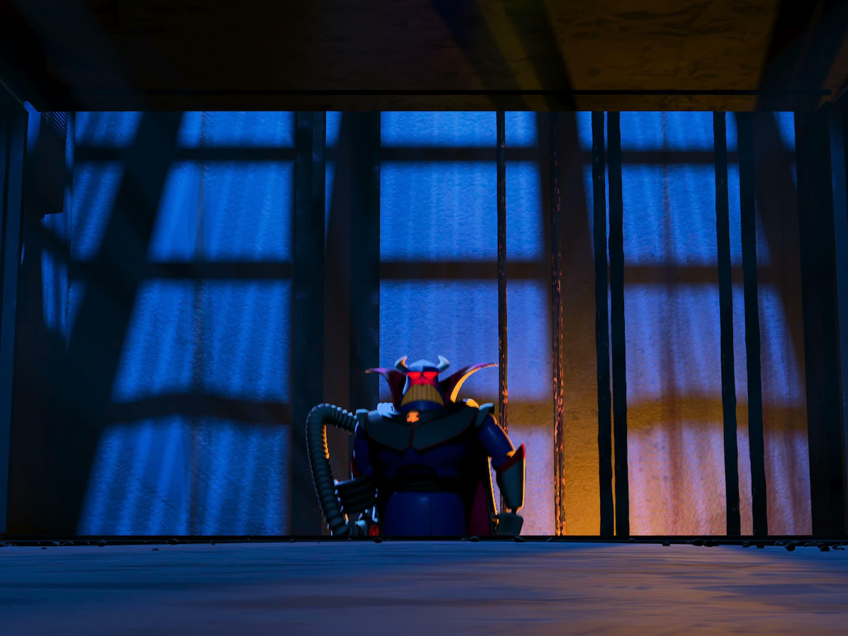 So, we meet again, Buzz Lightyear, for the last time. Aah! It's Zurg ...