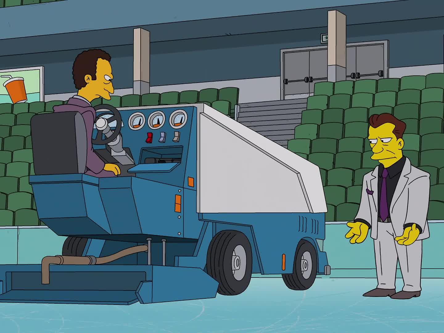 Take the gun. Leave the Zamboni. Okay, this is it.I'm ending it today ...