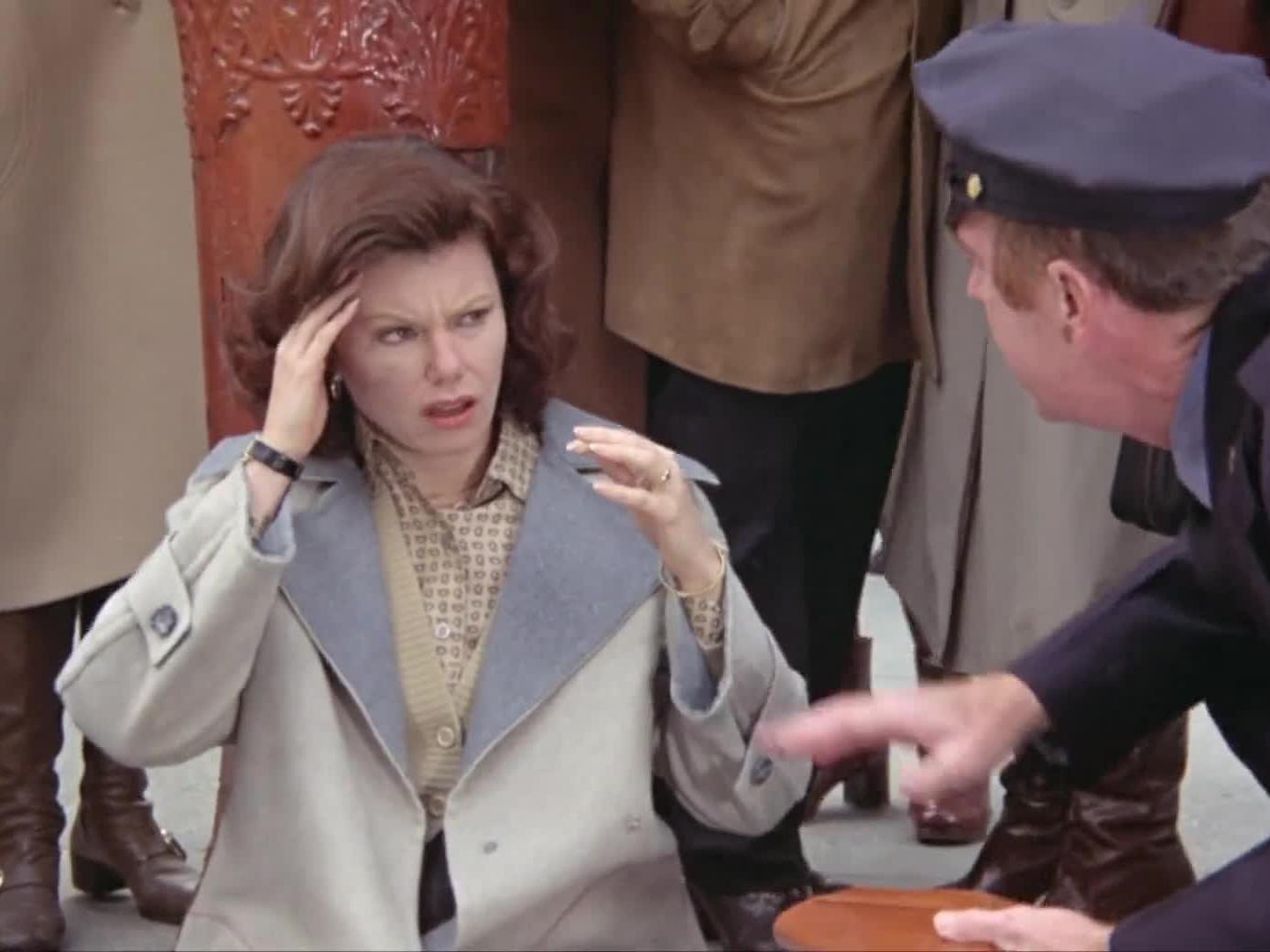 The ambulanceis gonna be here soon, ma'am. But don't worry, you're ...