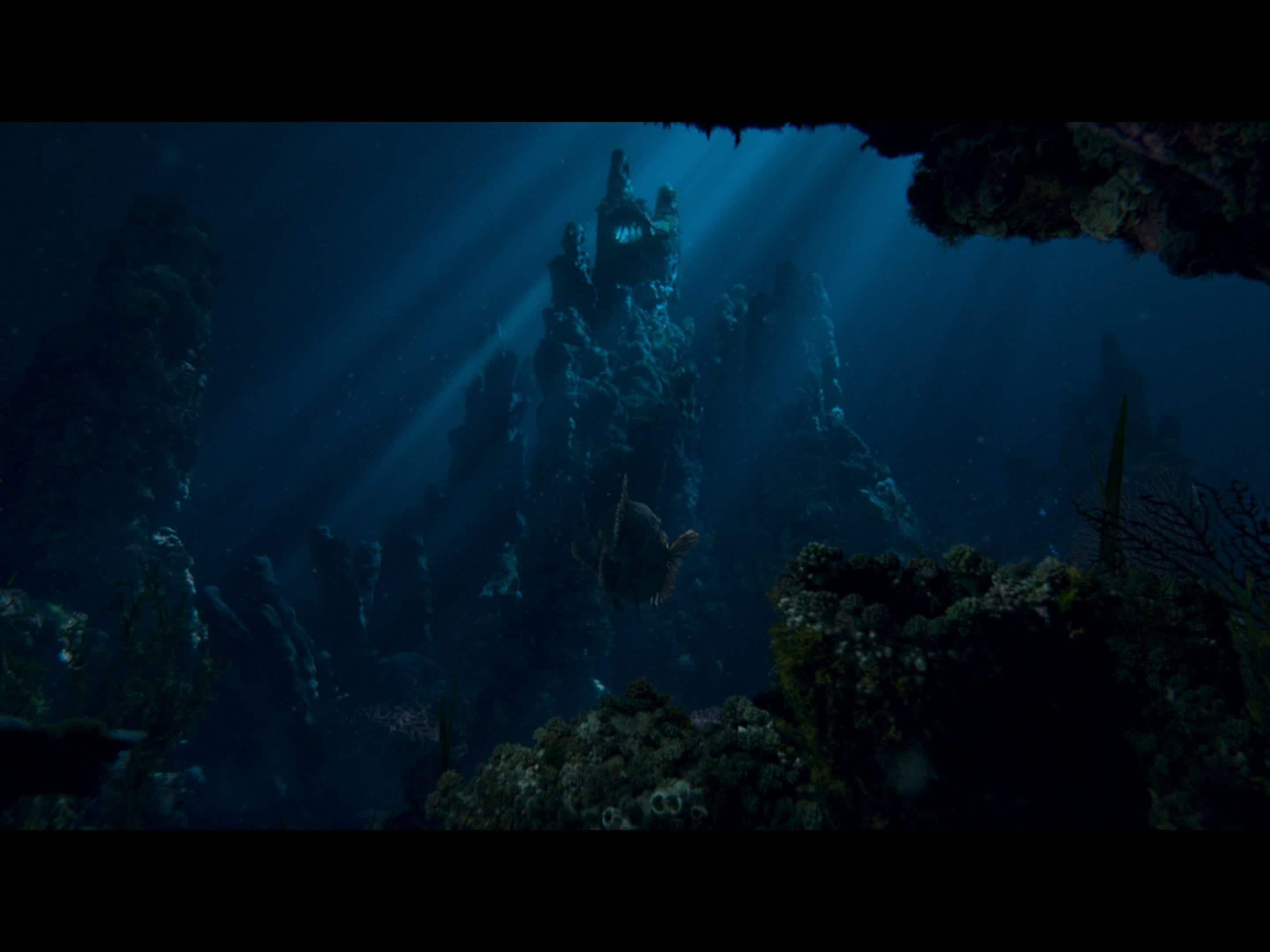 The crab, Your Majesty. Come over here, Sebastian. Breathe, Sebastian ...