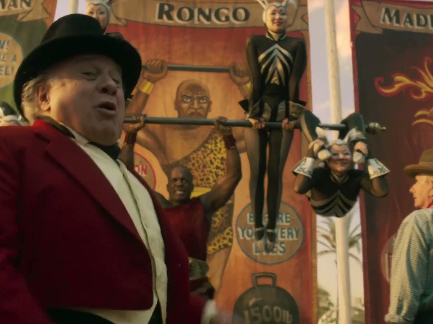 "The world's strongestand most versatile man." - Dumbo quote