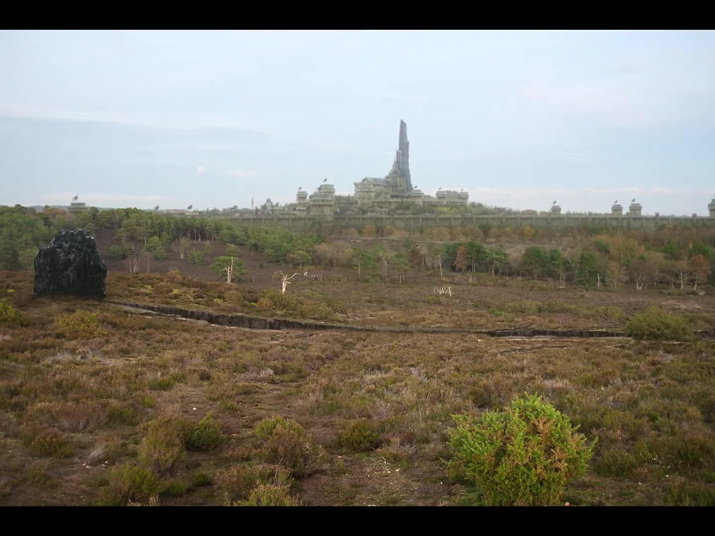 "There was a monolith there. The blackest stellacite. What happened to ...