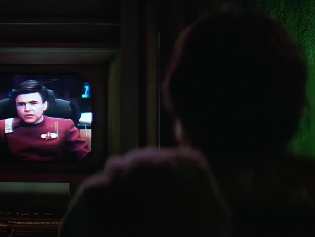 "This is Captain Pavel Chekov speaking. You are in wiolation of Neutral ...