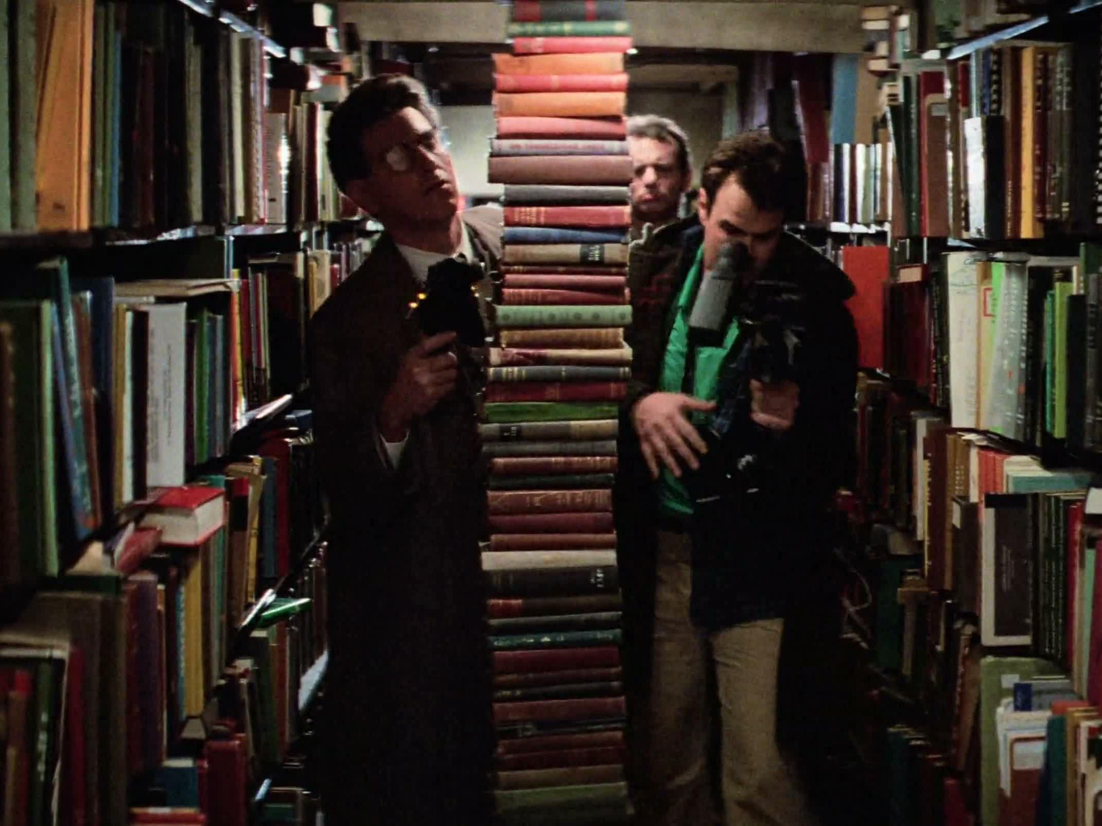 - This is hot, ray.- Symmetrical book-stacking. Just like the ...