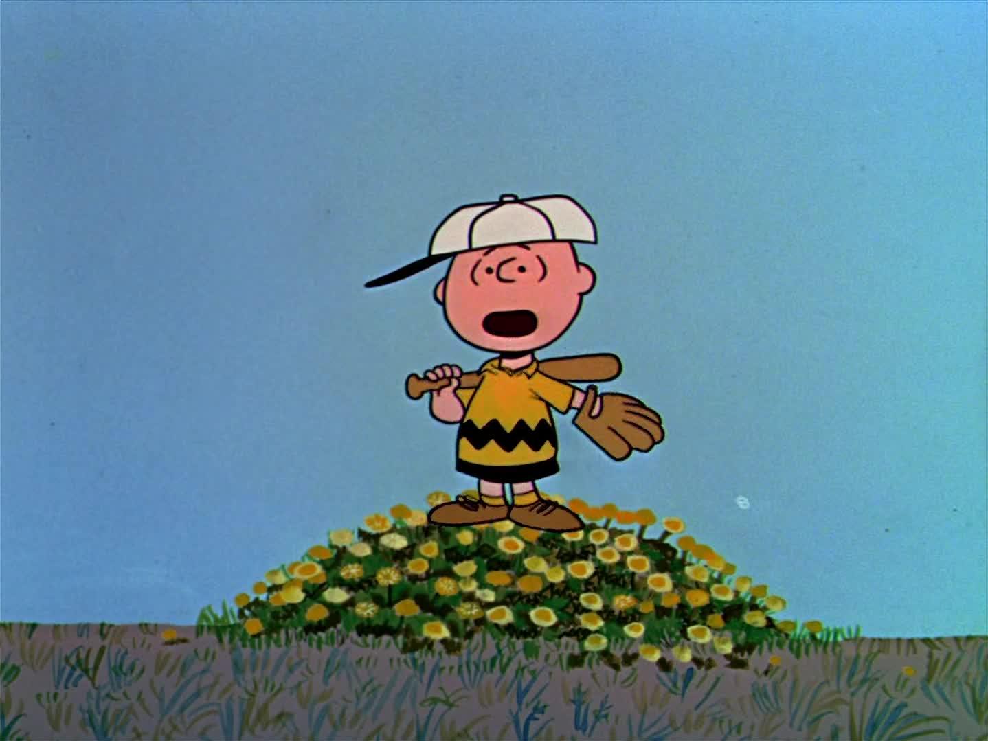 "This pitcher's mound is covered with dandelions! Don't touch them ...