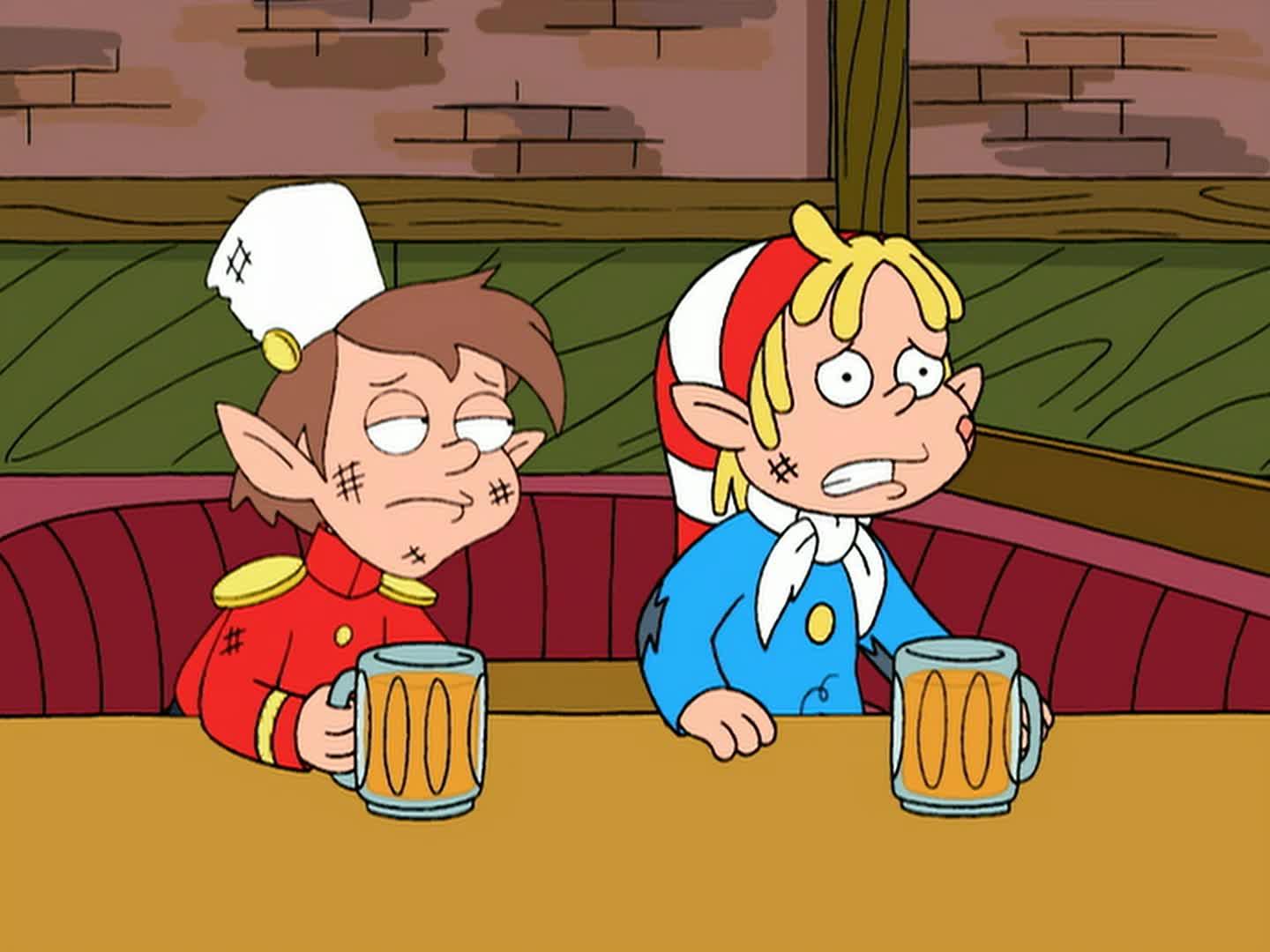 "Those freakin' elves, man. They just came out of the trees, they just ...