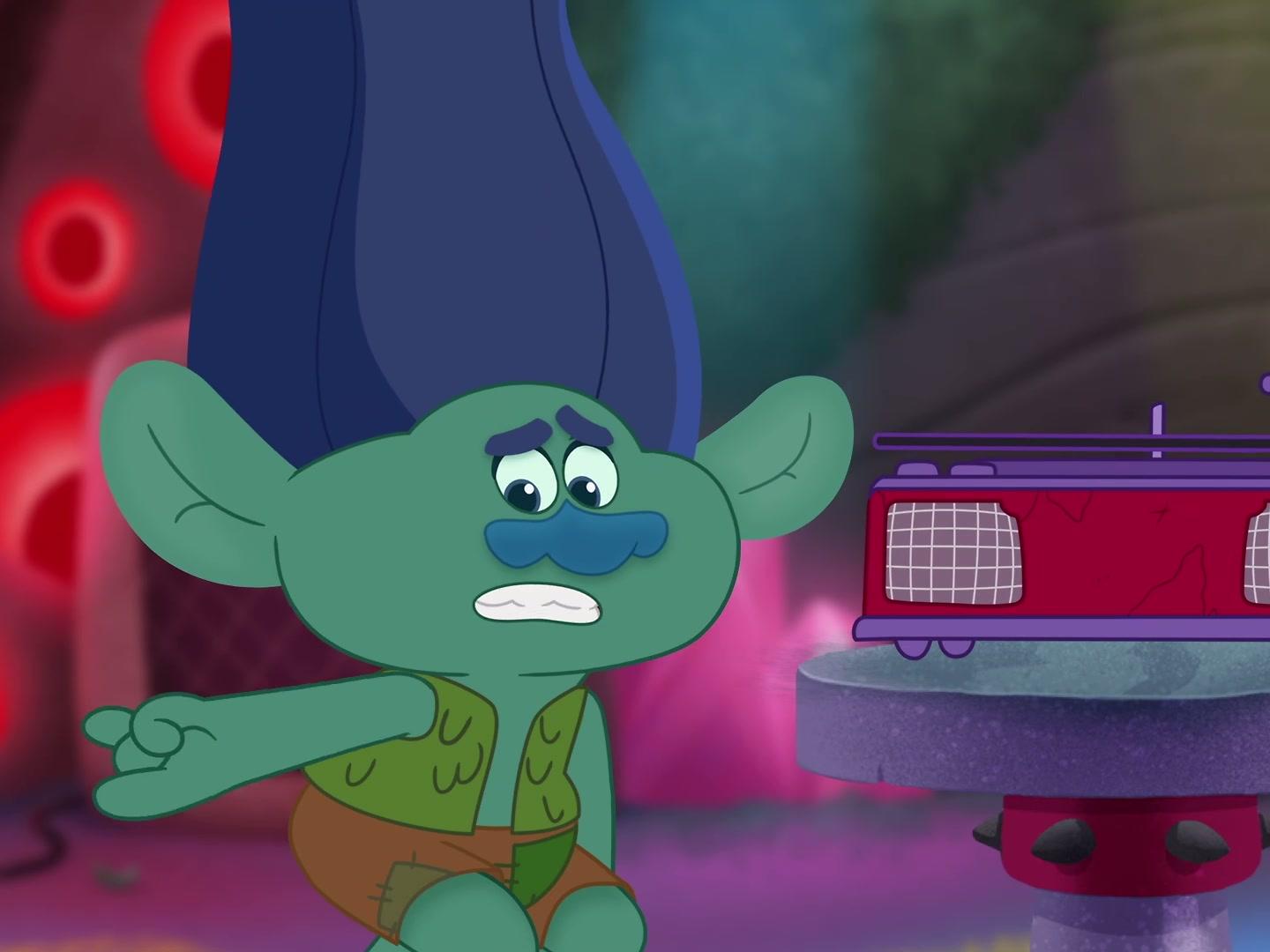 Trolls, Trolls, go, Trolls ♪♪ ‐ What's happening to my hand? - Trolls ...