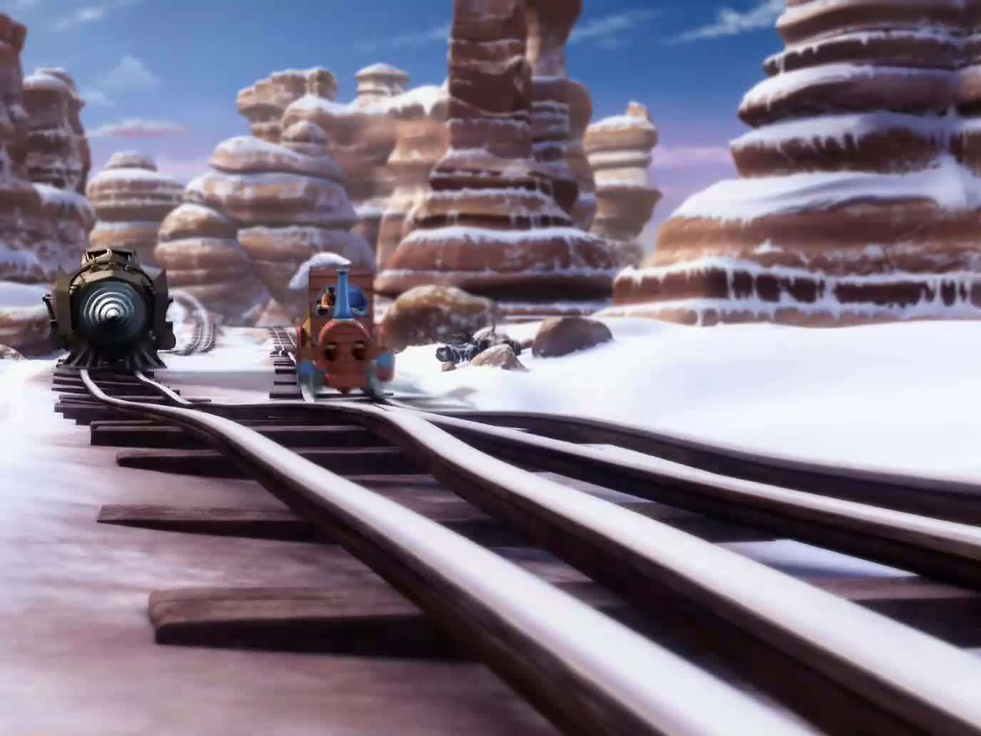 Oh no! Trouble dead ahead! That's my line! - Sprung! The Magic ...