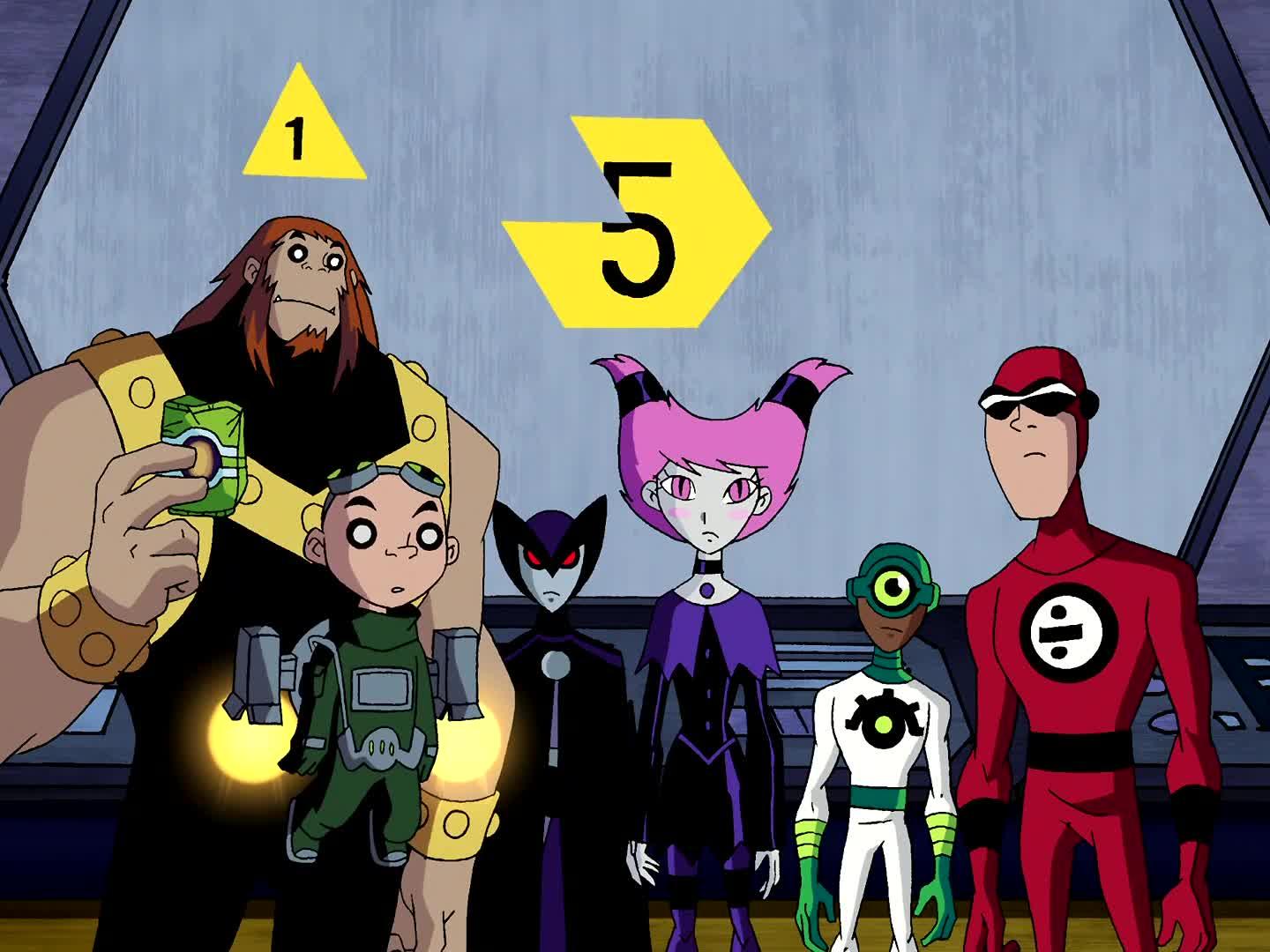 Hold on a second. If you guys are called the "H.I.V.E. Five," how come ...