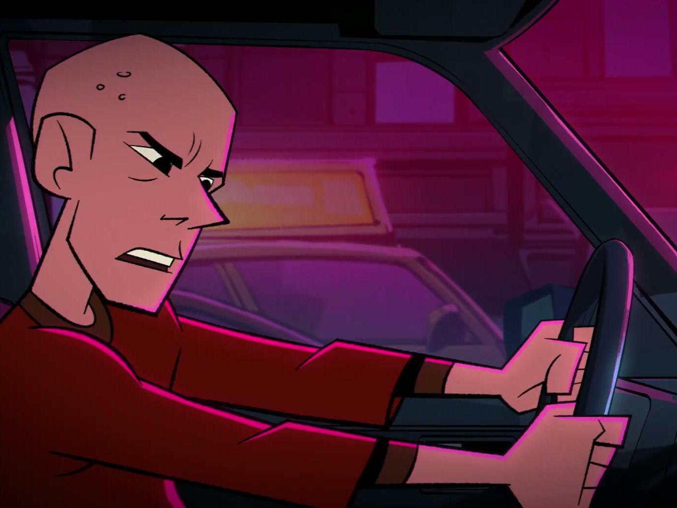 "Warning! This is a warning! ...appears to be somethingfalling from the ...