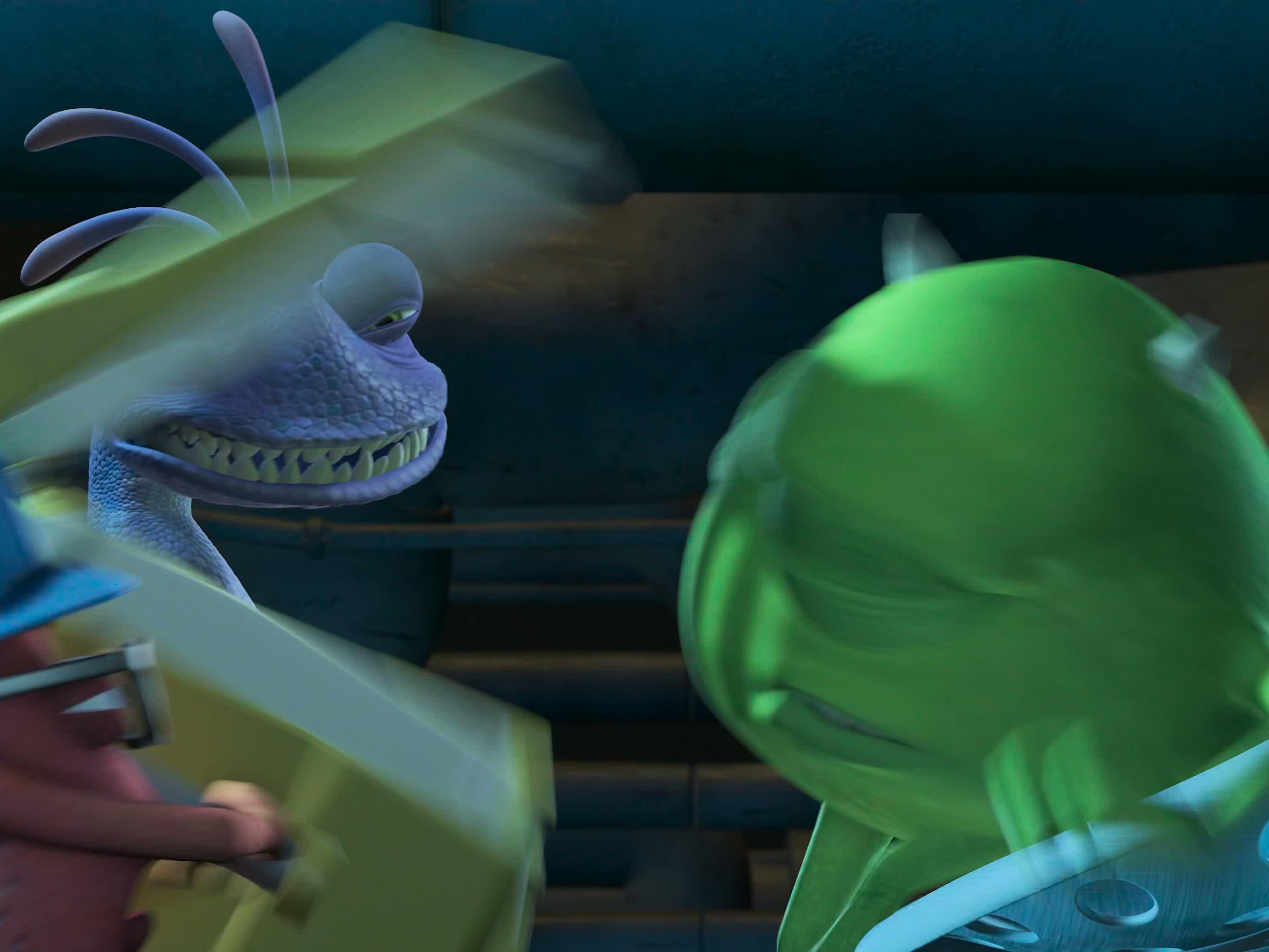 Well, somebody's certainly been a busy bee. - Monsters, Inc | Clip.Cafe