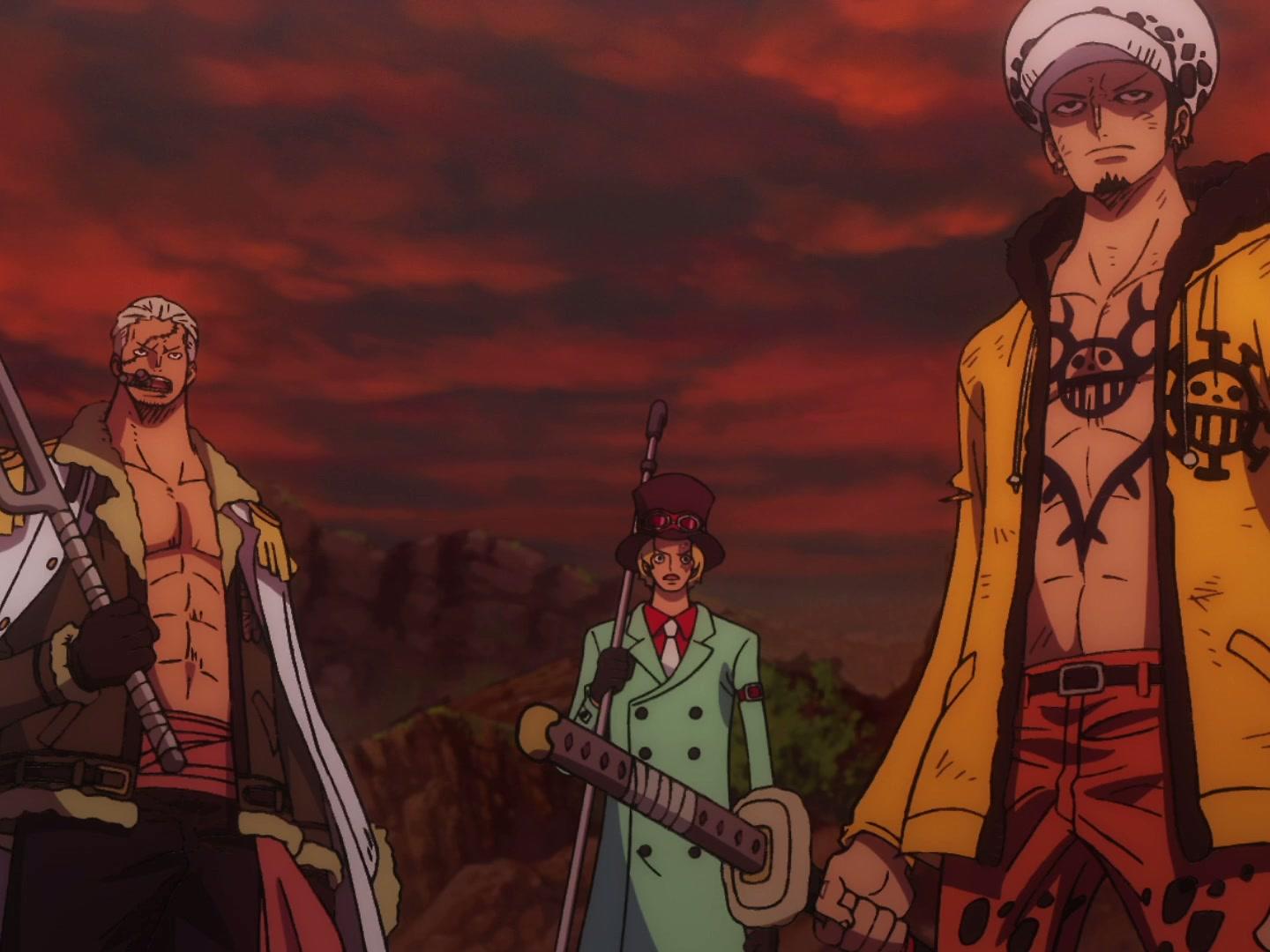 We'll finish him at oncebefore he starts to absorb more. - One Piece ...
