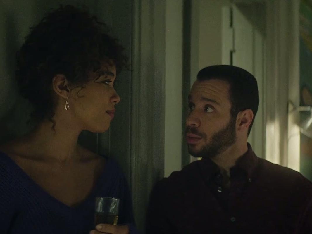 "Well, he loves making a fuss,especially about you." - tick, tick BOOM ...