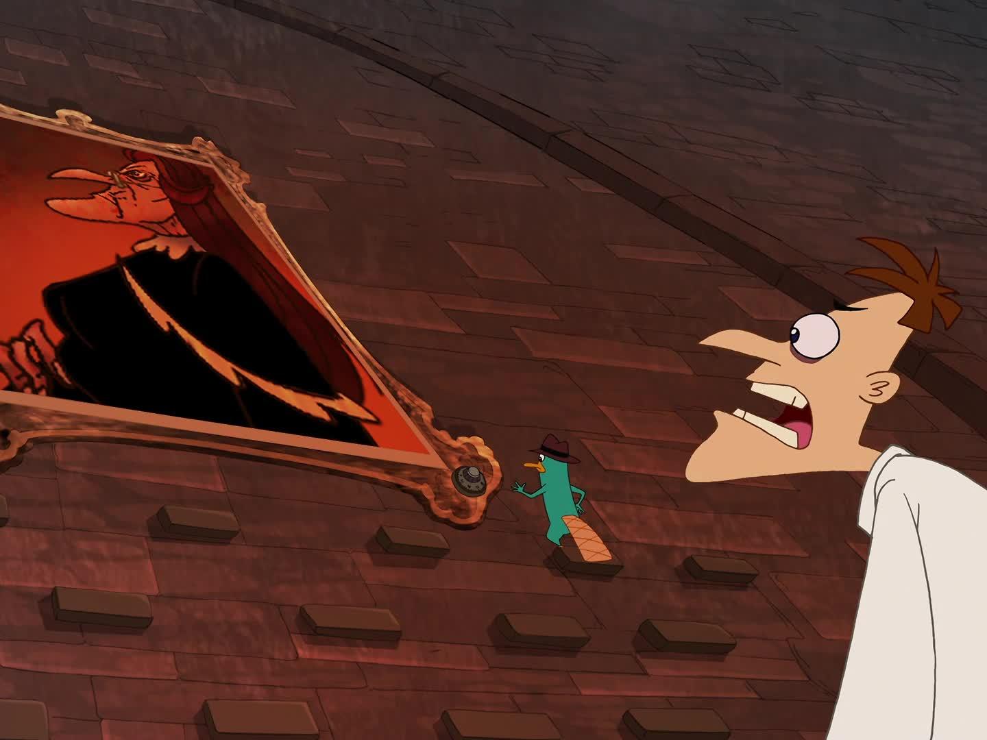 "Curse you, Perry the Platypus!" - Phineas and Ferb quote
