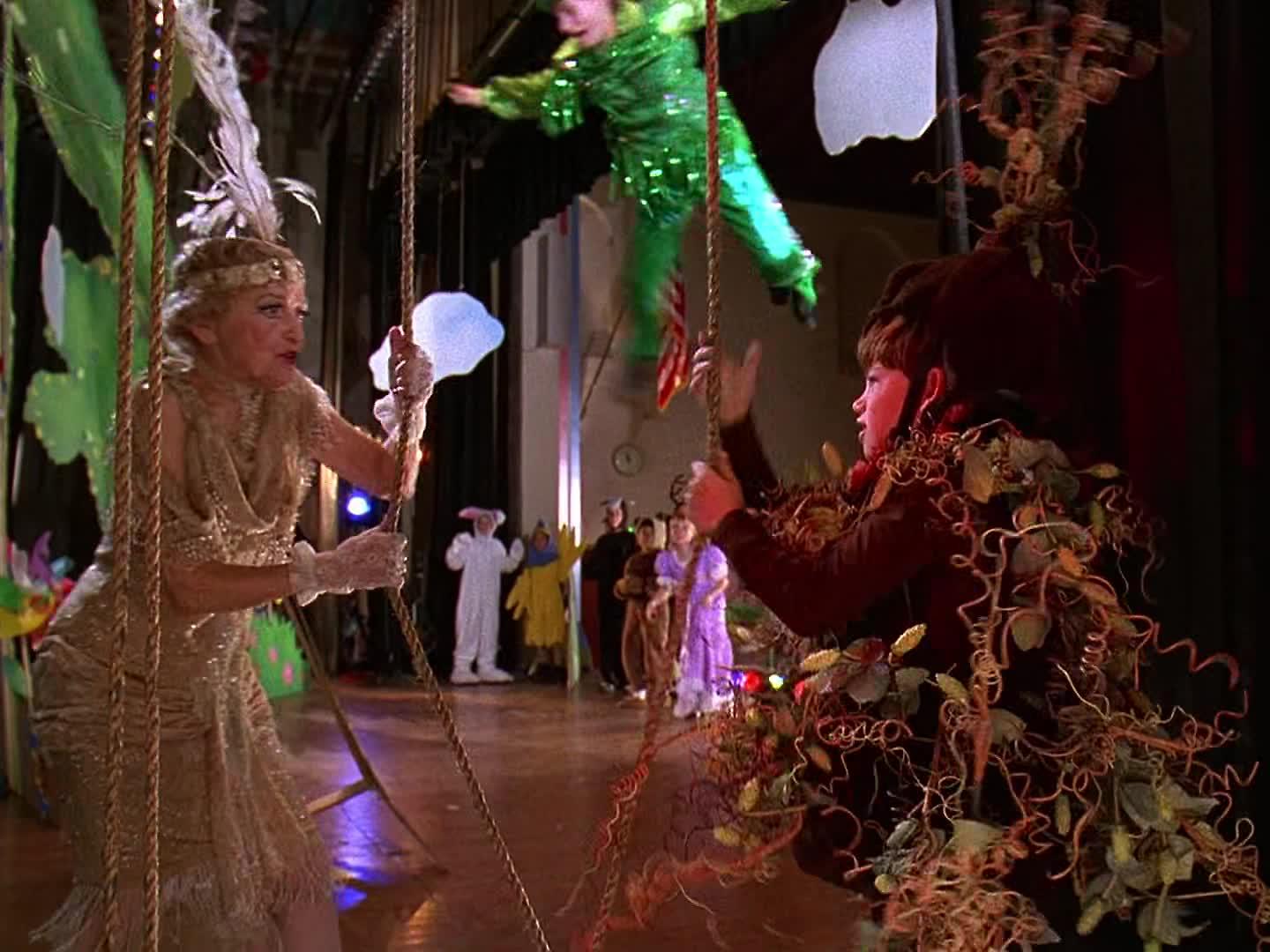 What the hell do you think you're doing, you little dweeb? Let go of ...