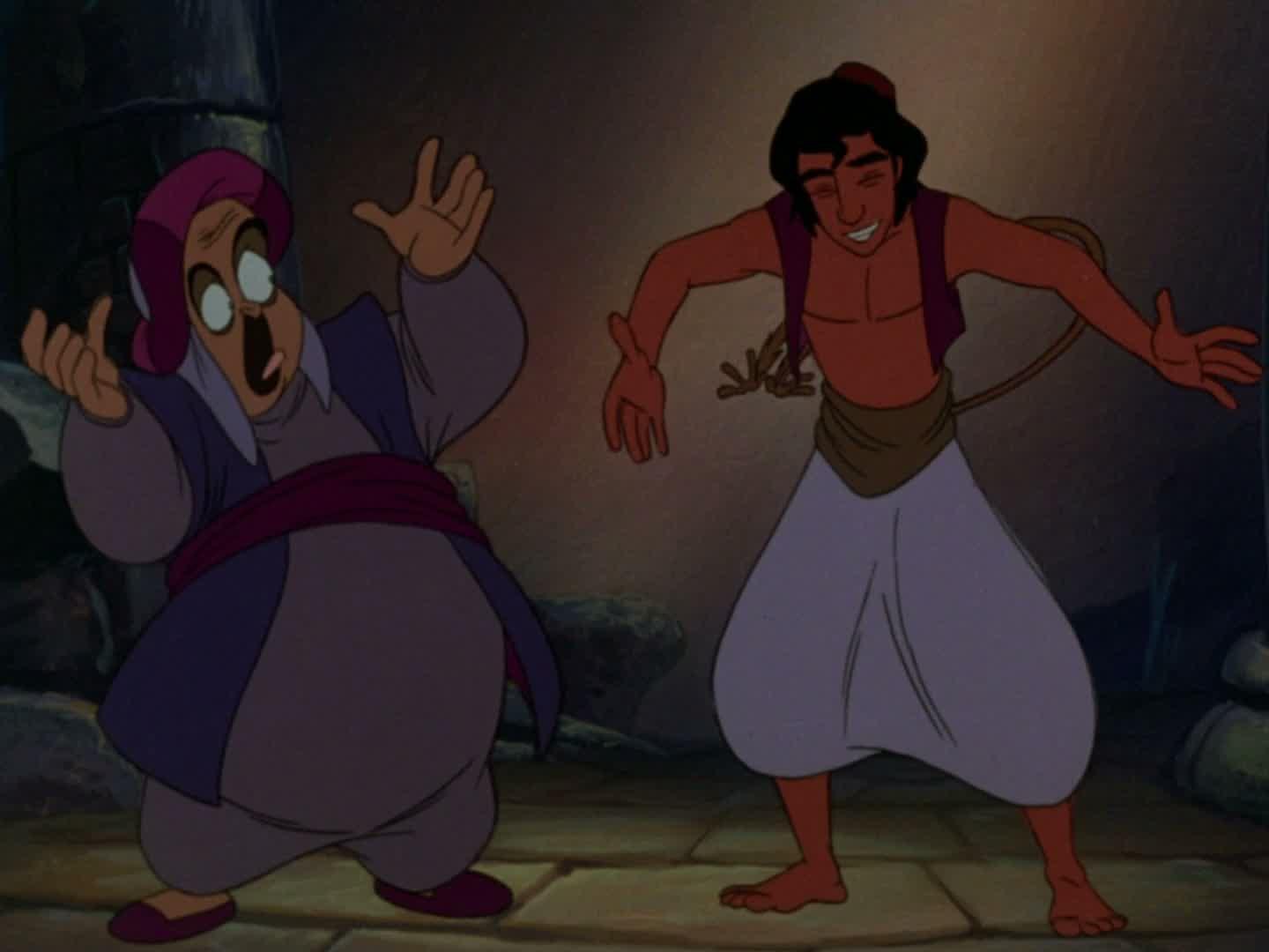 Who are you? My friends call me Al. You can call me Aladdin. Hurt him ...