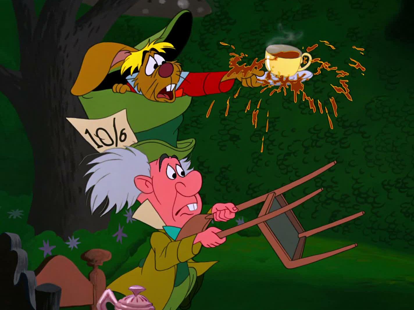 The time! The time! Who's got the time? - Alice in Wonderland | Clip.Cafe