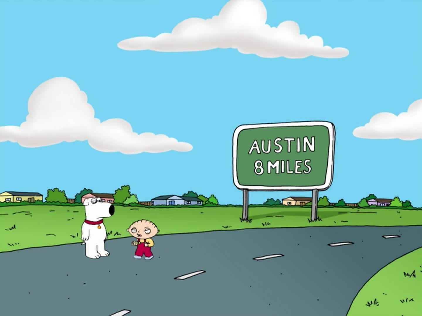 Why the hell did we get off here? My mother lives in Austin. Don't you ...