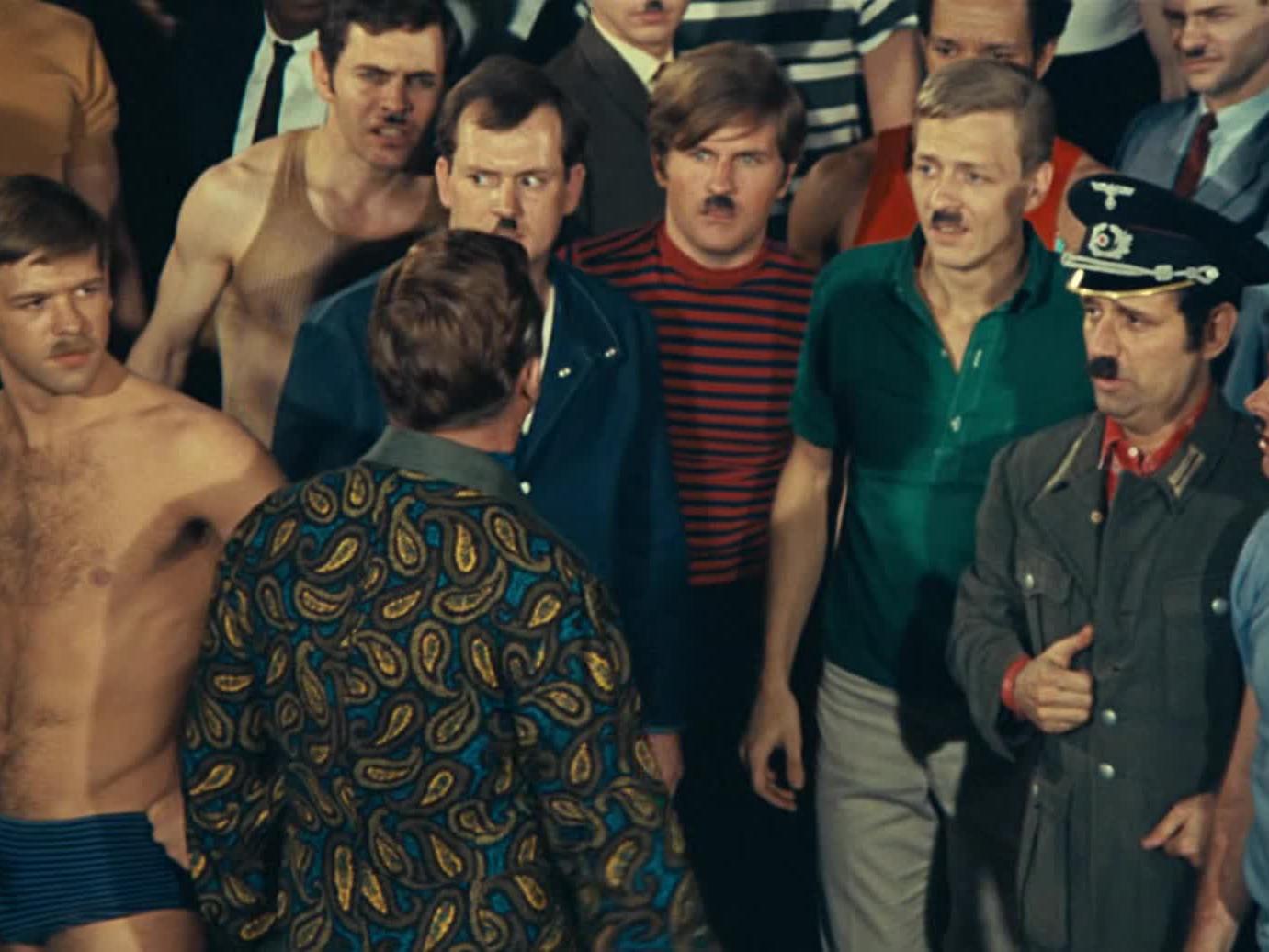 Will the dancing Hitlers please wait in the wings? We are only seeing ...