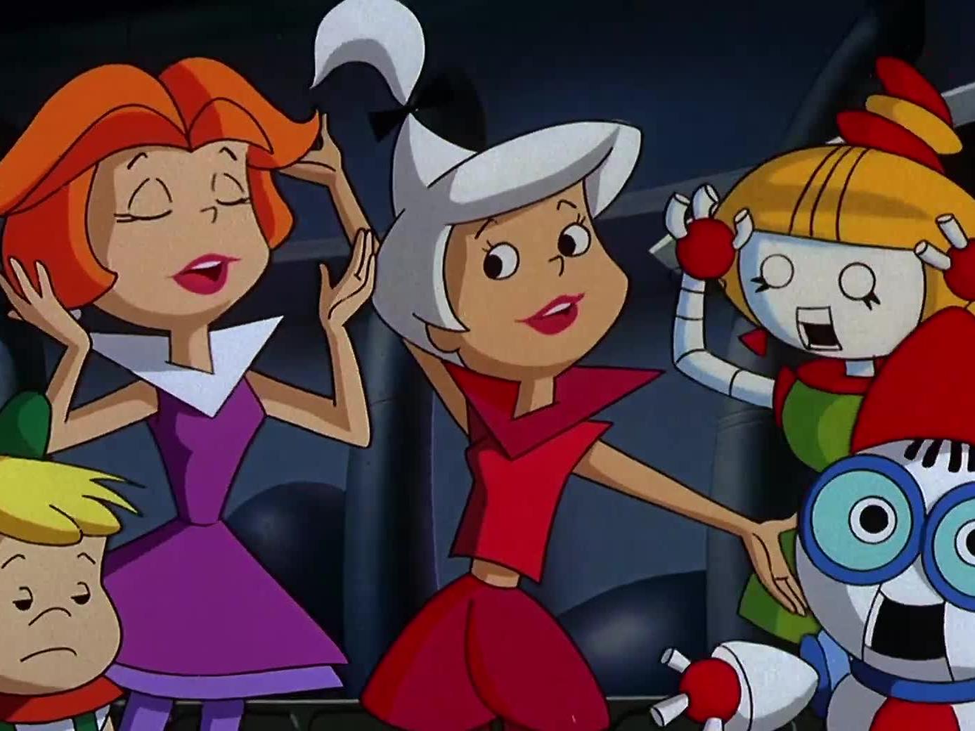 Yay, Daddy! That's my George! - Jetsons: The Movie | Clip.Cafe