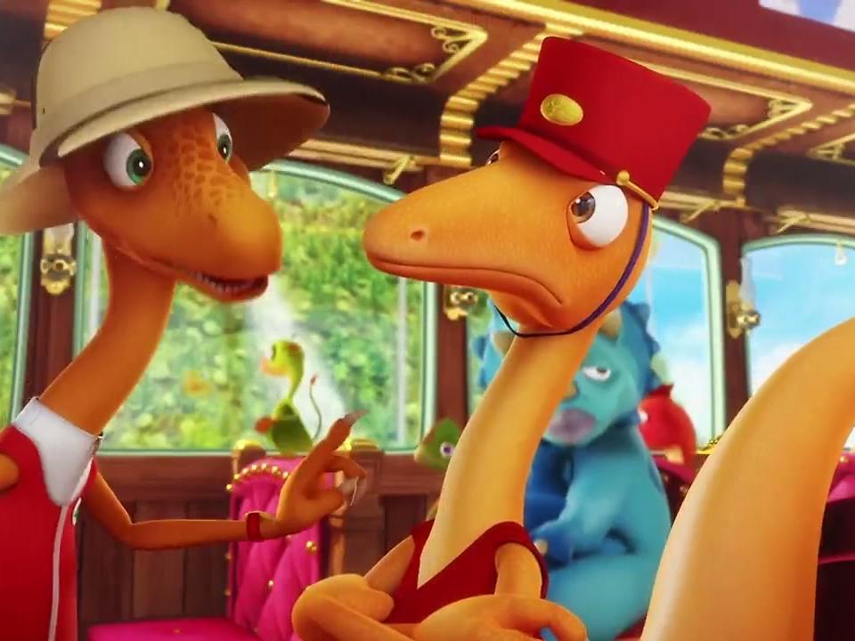 Yes, robot dinosaurs... rule. - Dinosaur Train: Adventure Island | Clip ...