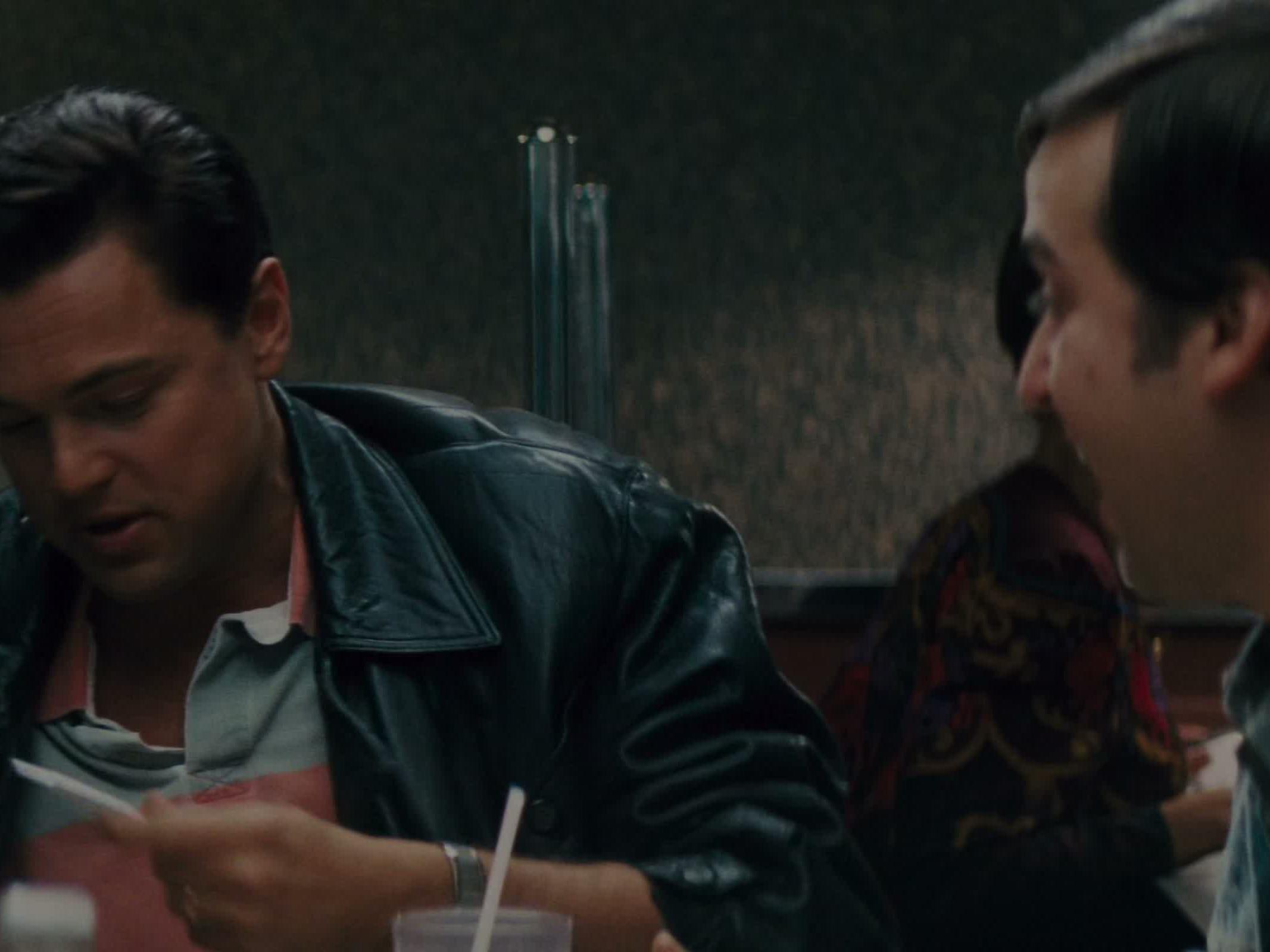 Can I finish eating first? I haven't eaten all day. - The Wolf of Wall ...
