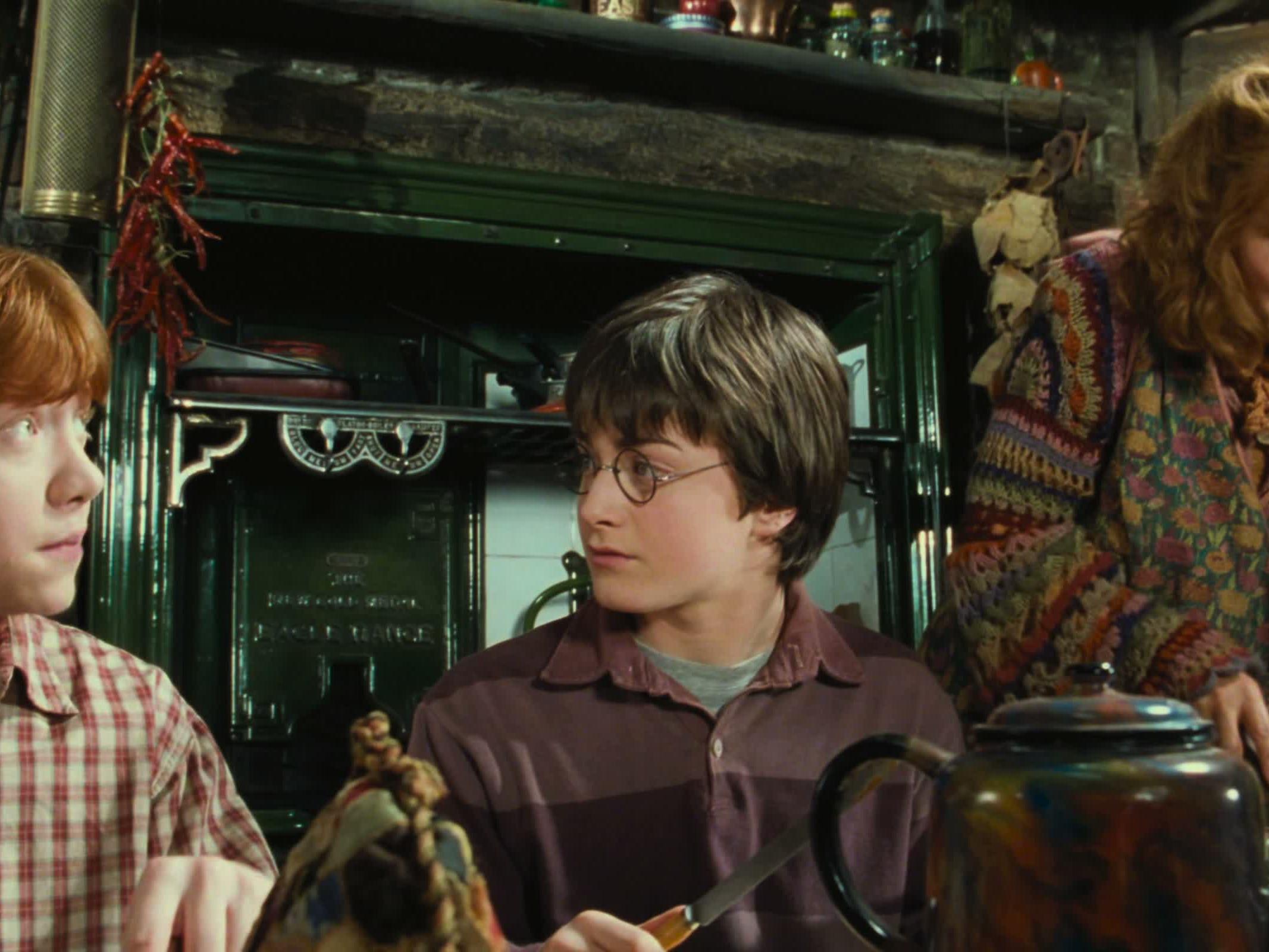 "You go first, Ron, so that Harrycan see how it's done. Yes." - Harry ...