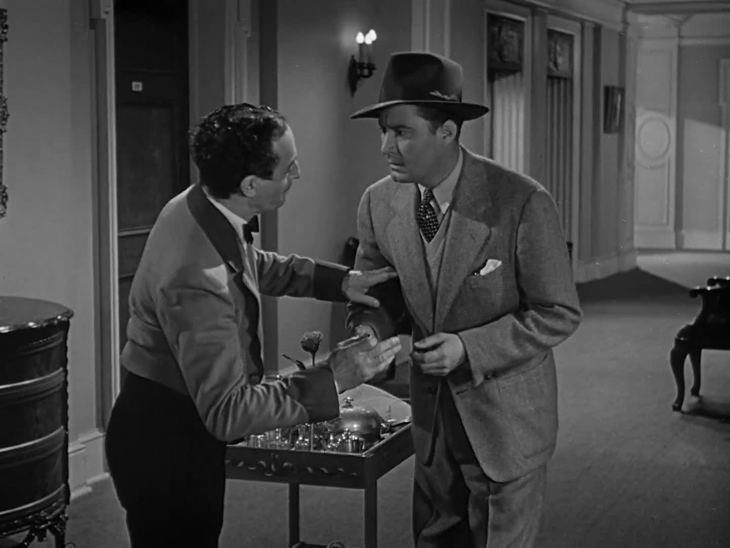 You got a match? Yes,sir. Here you are, sir. Oh, don't bother, sir. I ...