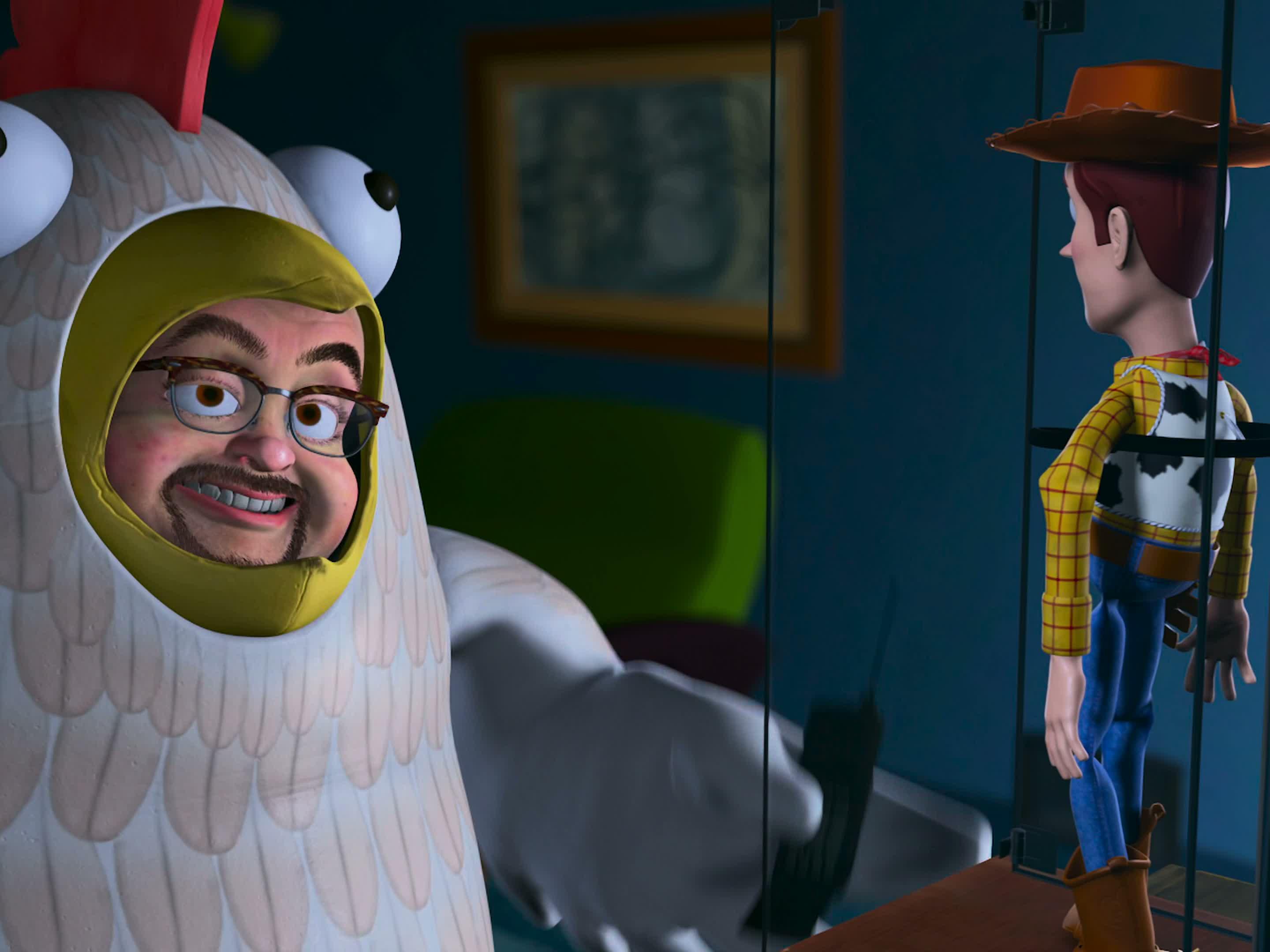 You, my little cowboy friend, are gonna make me big buck-buck-bucks ...