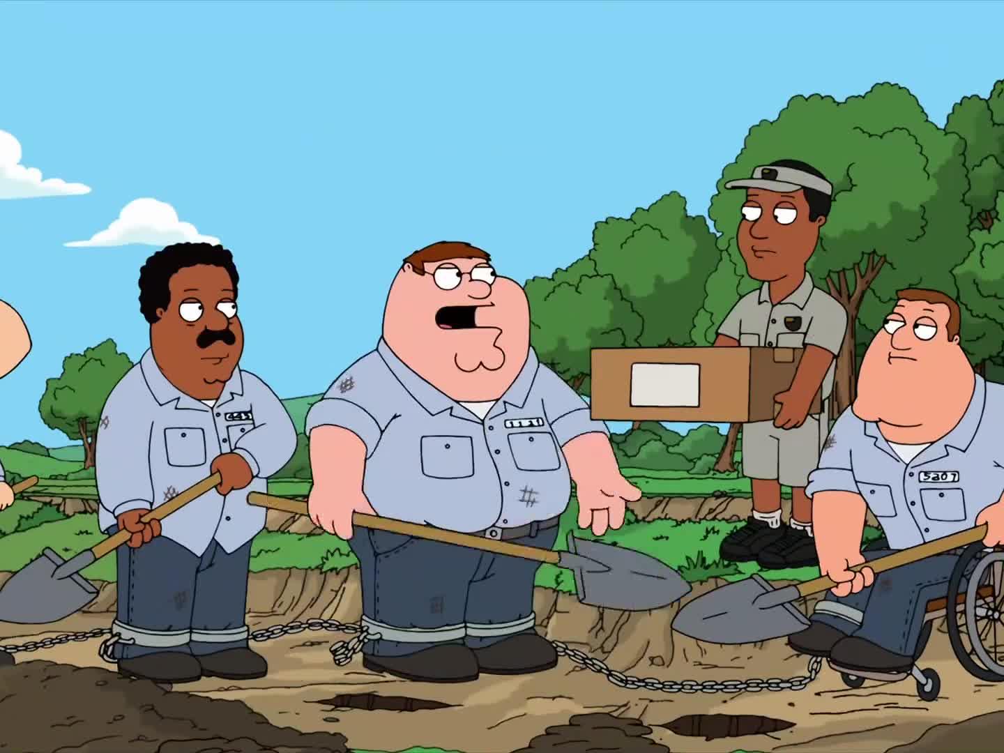 You Peter Griffin? Oh, yeah, thanks. What the hell is that? It's a jet ...