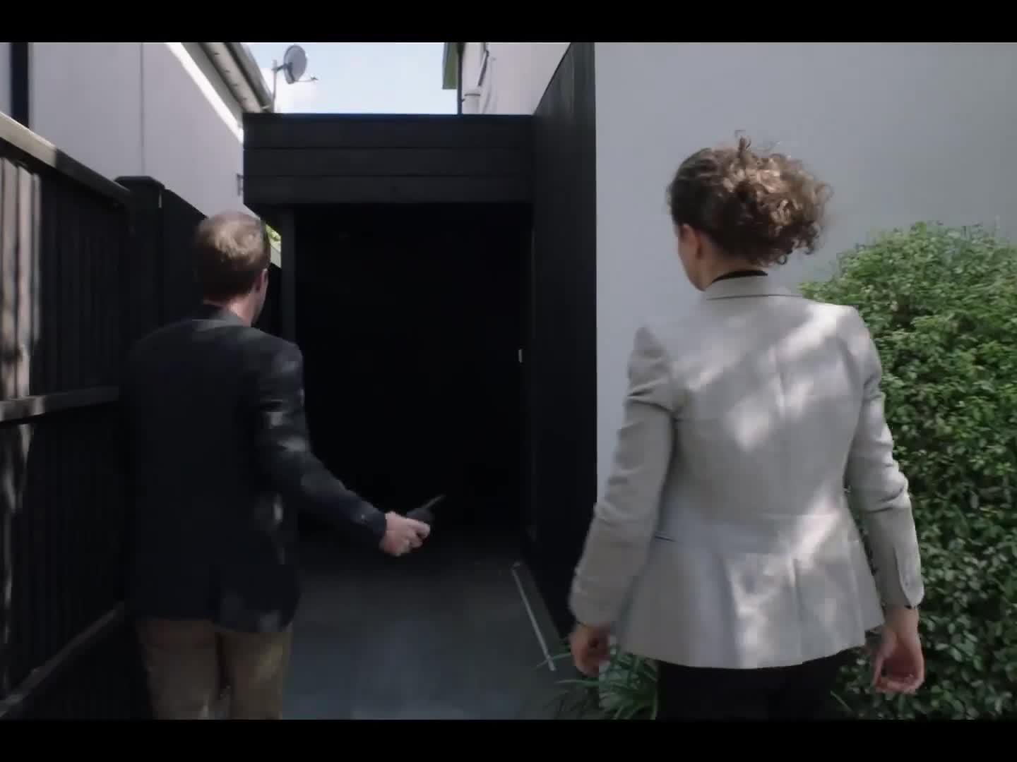 "You two go round the back. DOORBELL RINGS" - Silent Witness quote