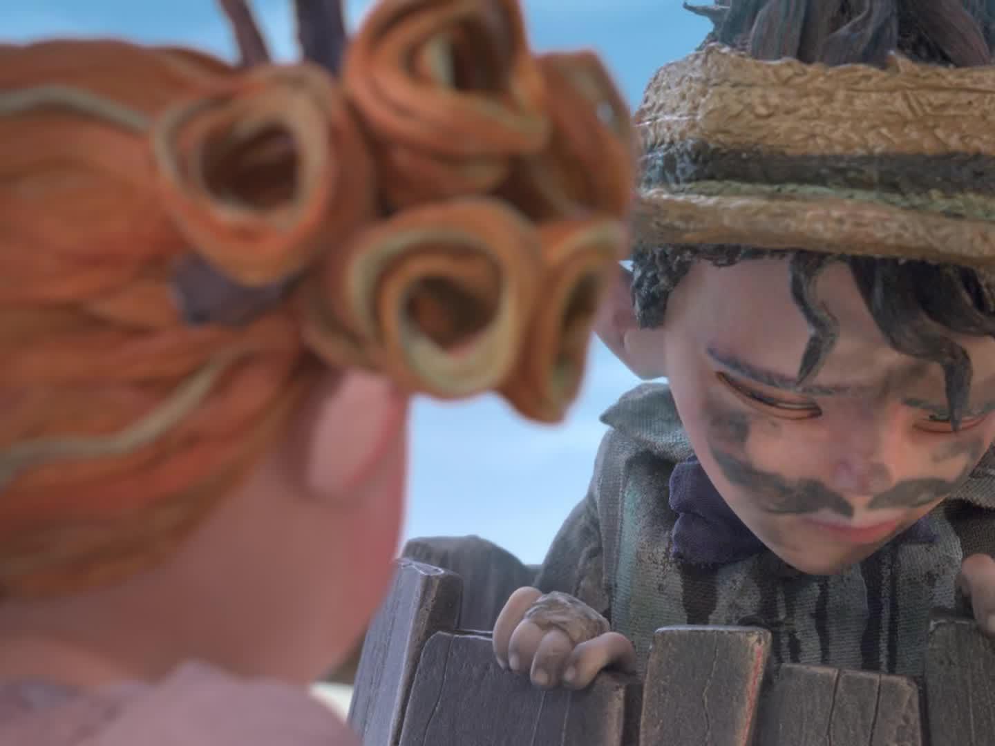 You were with the Boxtrolls last night? Yes. Oh. I knew it. I knew it ...