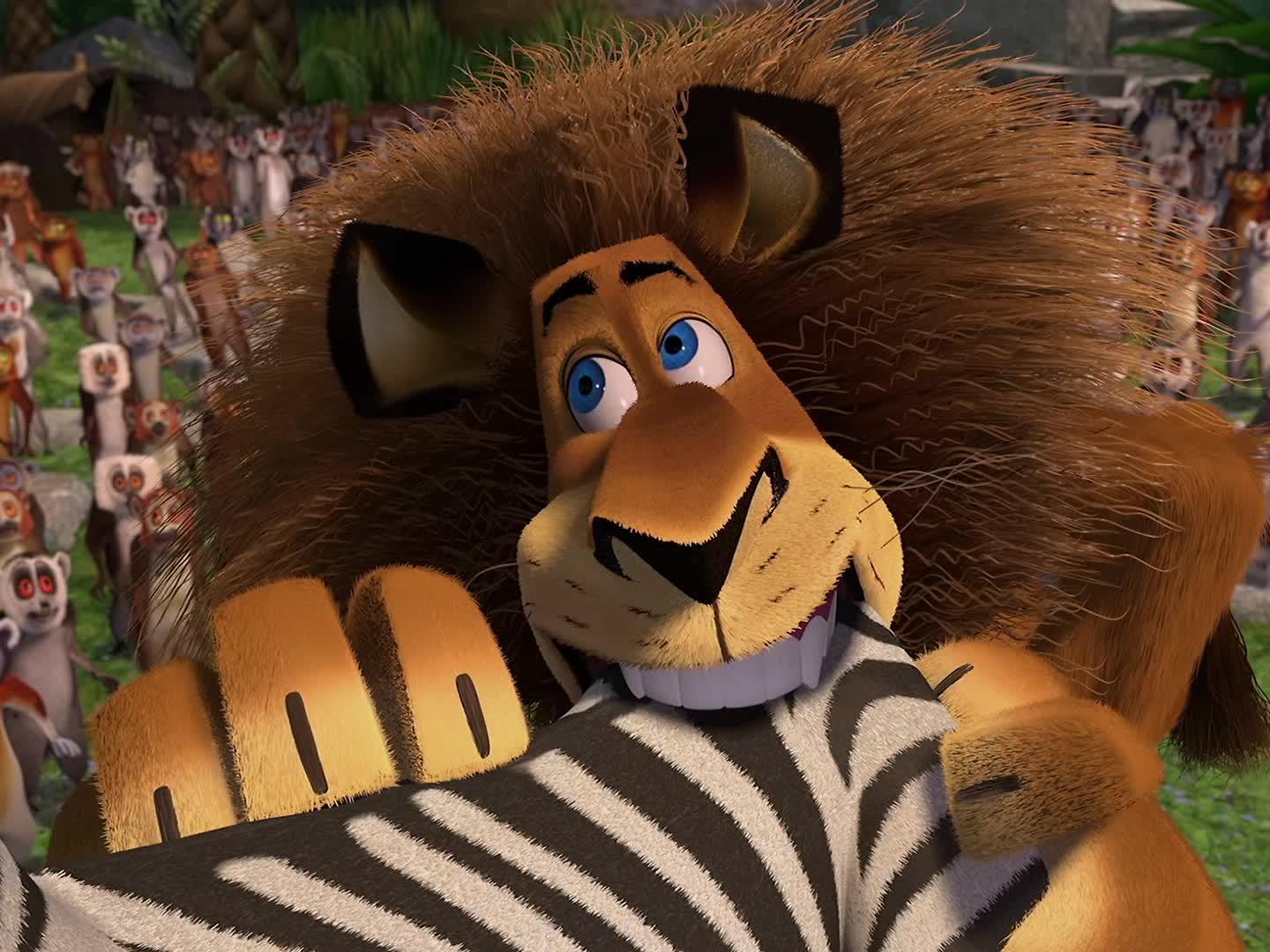 You're biting my butt! No, I'm not. - Madagascar | Clip.Cafe