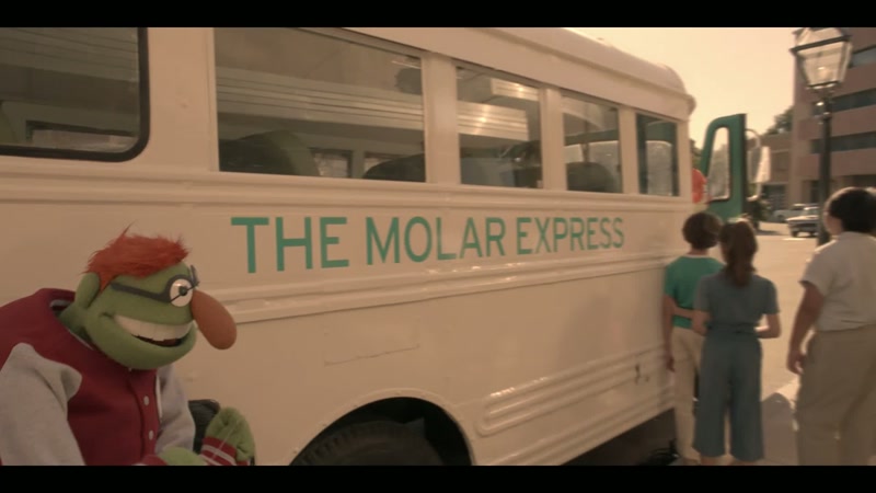 All aboard The Molar Express.Who wants dental floss? - Right, Gerald ...
