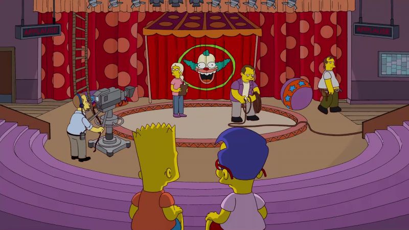 The Simpsons ♪-Hey. {\an8}-(yelling)-(laughing) {\an8}Is there ...