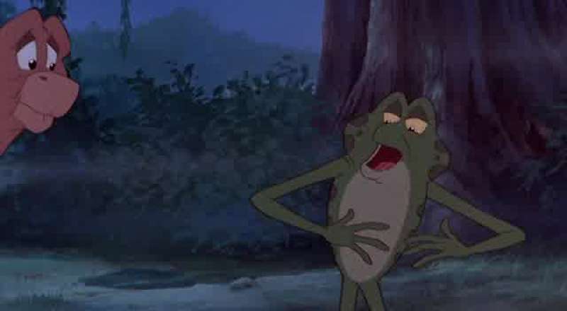 Are you going to tell me you did not see me as a prince? I think he's ...