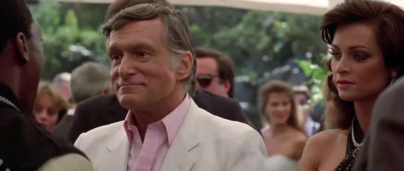 Are we having a problem? Hef! Hugh Hefner! Axel Foley! l feel like I ...