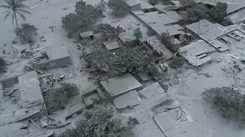 Bodies pulled from the ash were frozen in position, With arms and A ...