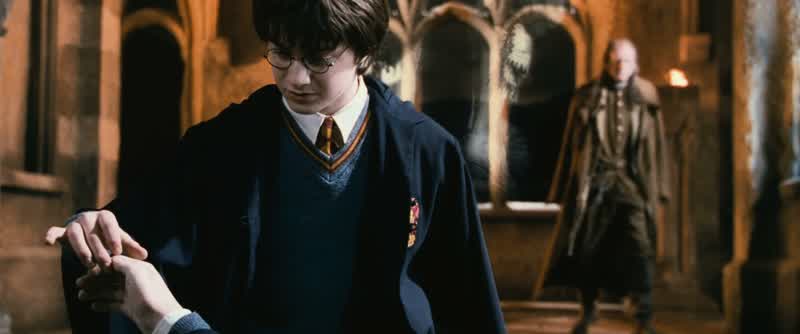 Caught in the act. I'll have you out this time, Potter. Mark my words ...