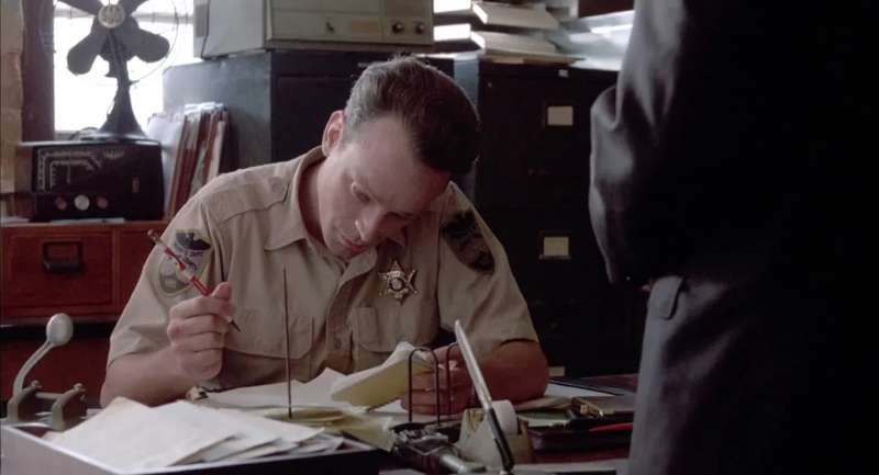 Good morning. My name is Allen Ward. I'm with the FBI. Oooh. The ...
