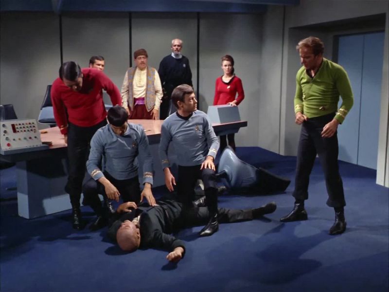 "- He's dead, Jim.- But that's impossible. Redjac. Redjac. Redjac ...