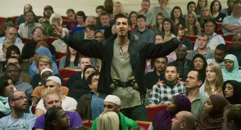 I'm the Mujahideen and I'm making a scene / Now you's gonna feel what ...