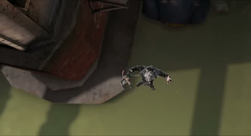 I kept me legs straight, Spike. - Flushed Away | Clip.Cafe