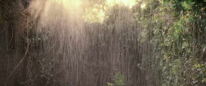 "Like sparksfalling from a giant furnace." - This Beautiful Fantastic quote