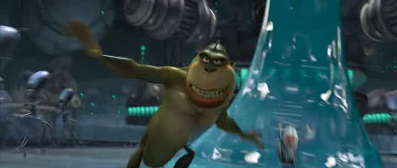 Look at that! They're allrunning scared! Monsters win! I don't ...
