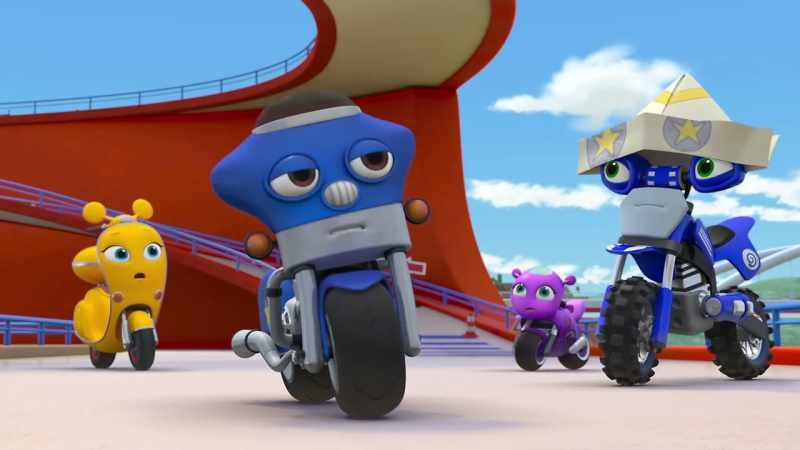 "- No bolt tightening, no race." - Ricky Zoom quote