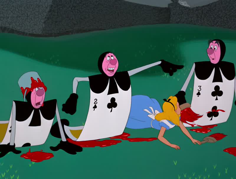 Off with their heads. - Alice in Wonderland | Clip.Cafe