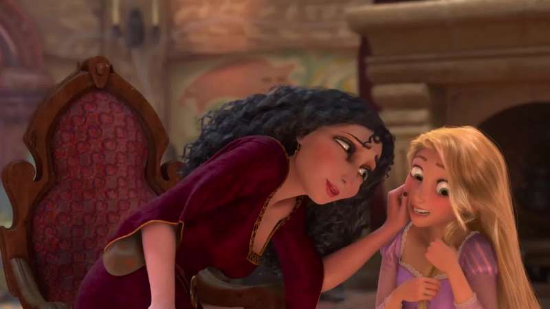 Rapunzel, please, stop with the mumbling. You know how I feel about the ...