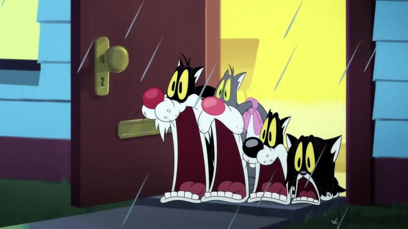 "Sayonara, pussycats! Hey, lady, wait!" - Looney Tunes Cartoons quote